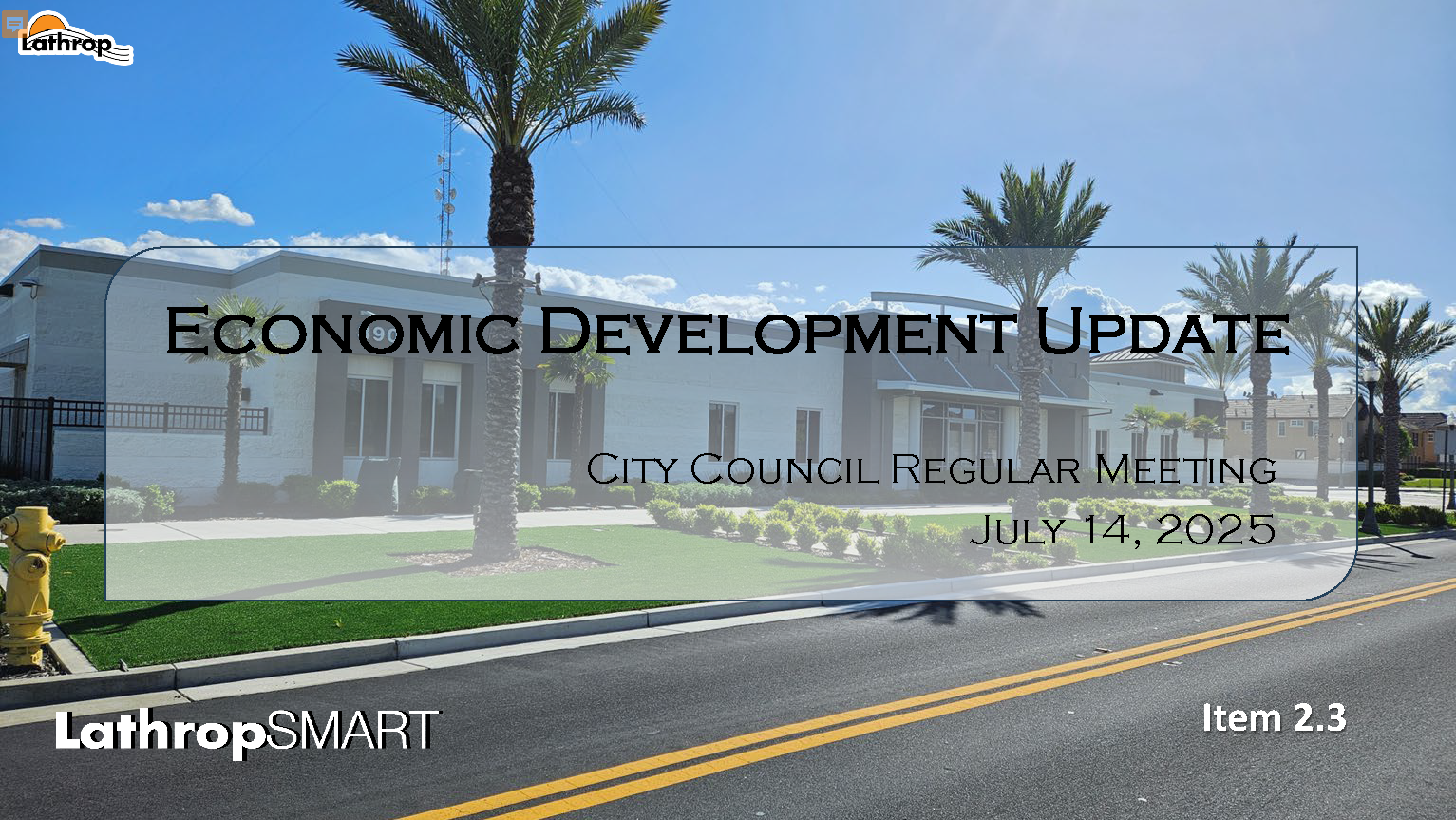 News & Updates | City of Lathrop CA