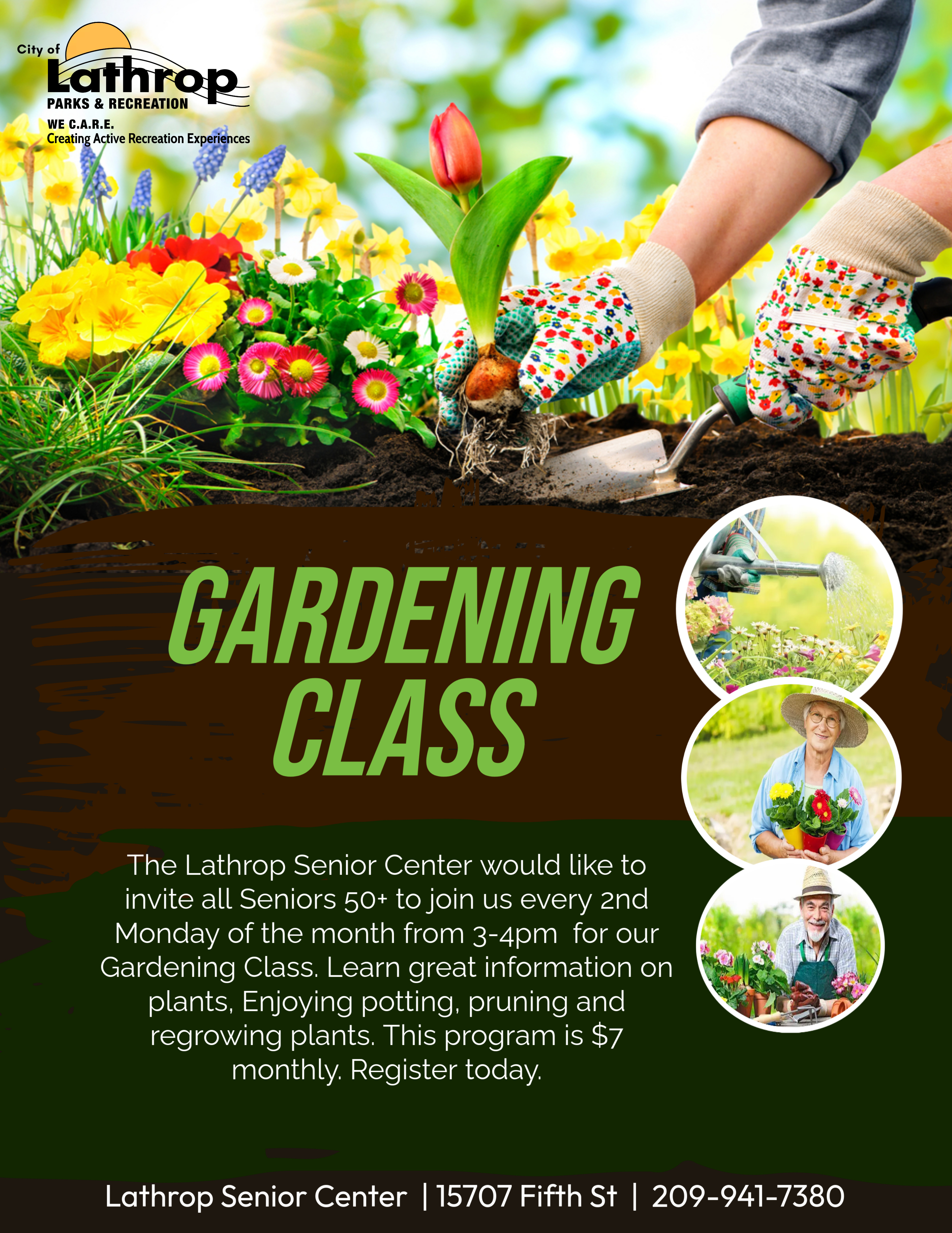 Gardening Class | City of Lathrop CA